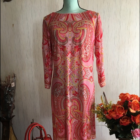 Sandra Darren | Dresses | Sandra Darren Paisley Dress | Poshmark